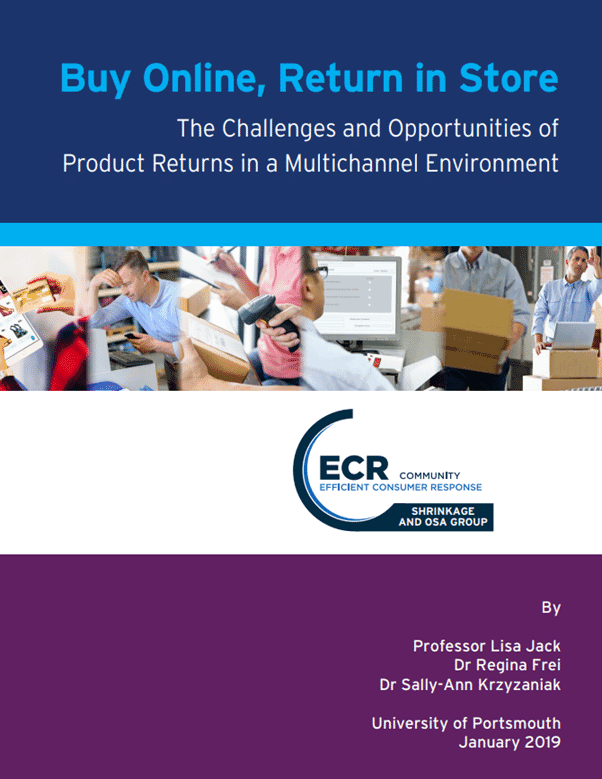 Returns Research - Impact Assessment & Next Steps - ECR Retail Loss